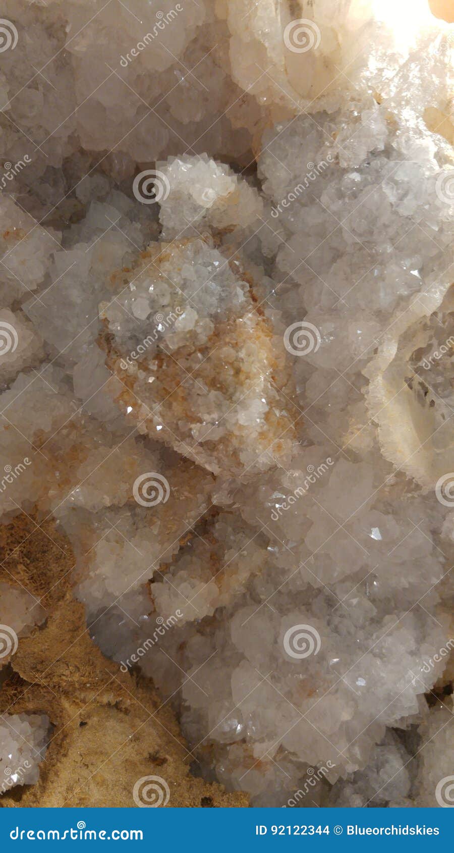 Close Up Crystals Inside a Geode Stock Photo - Image of gemstone ...