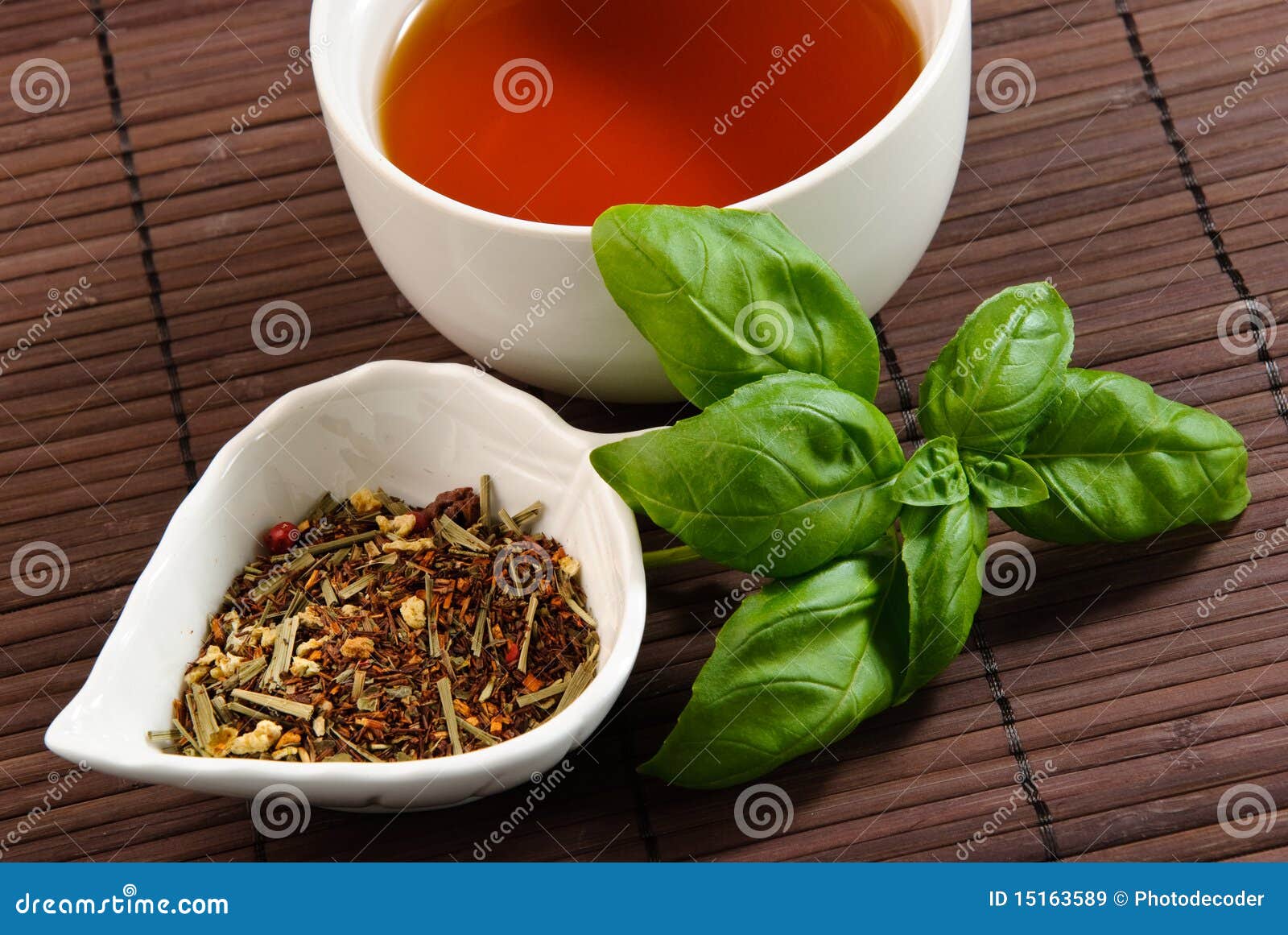 Close Up of Cup of Tea with Tea Leaves Stock Image - Image of ...