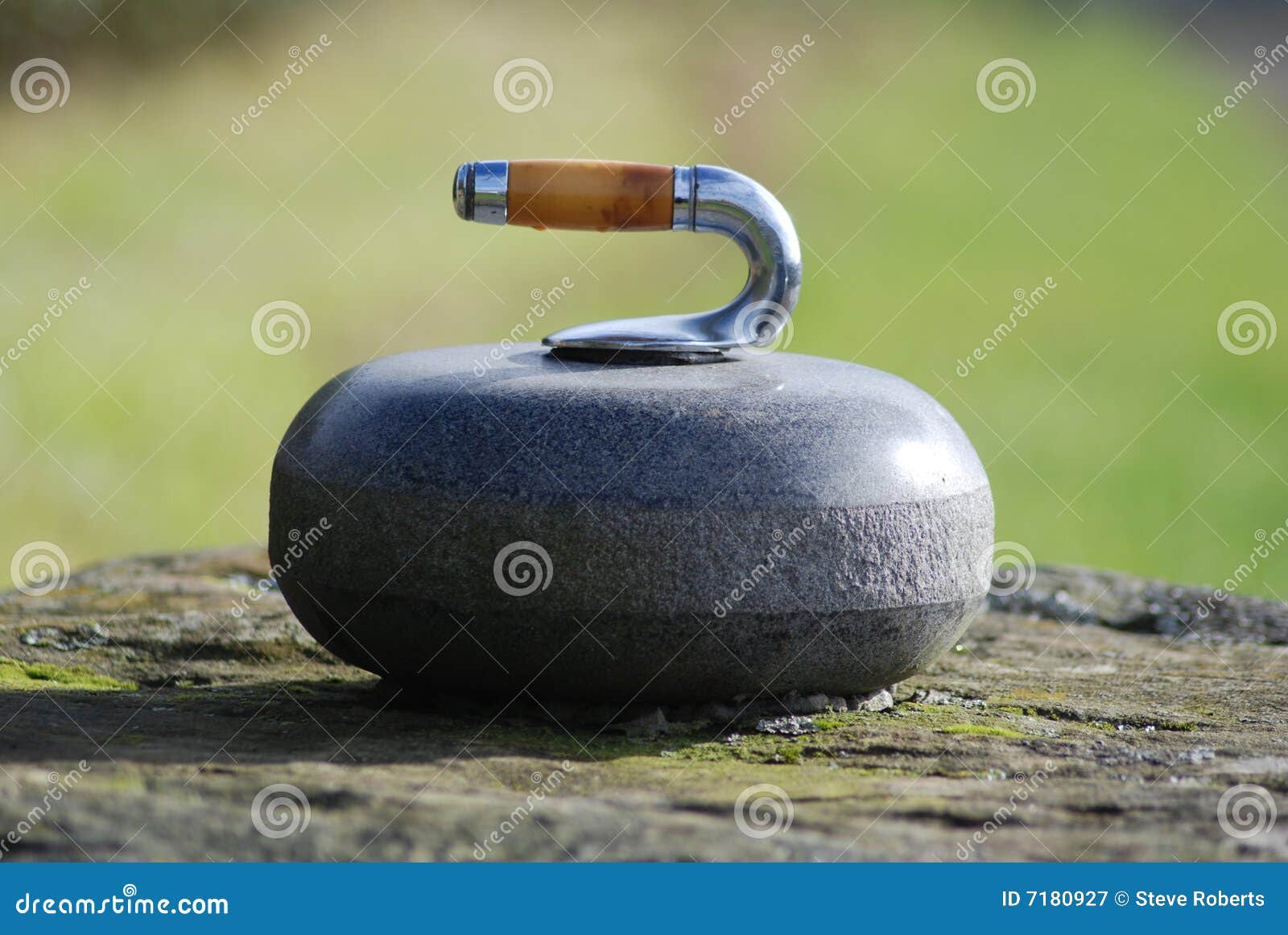 Close up of curling stone stock image. Image of close - 7180927