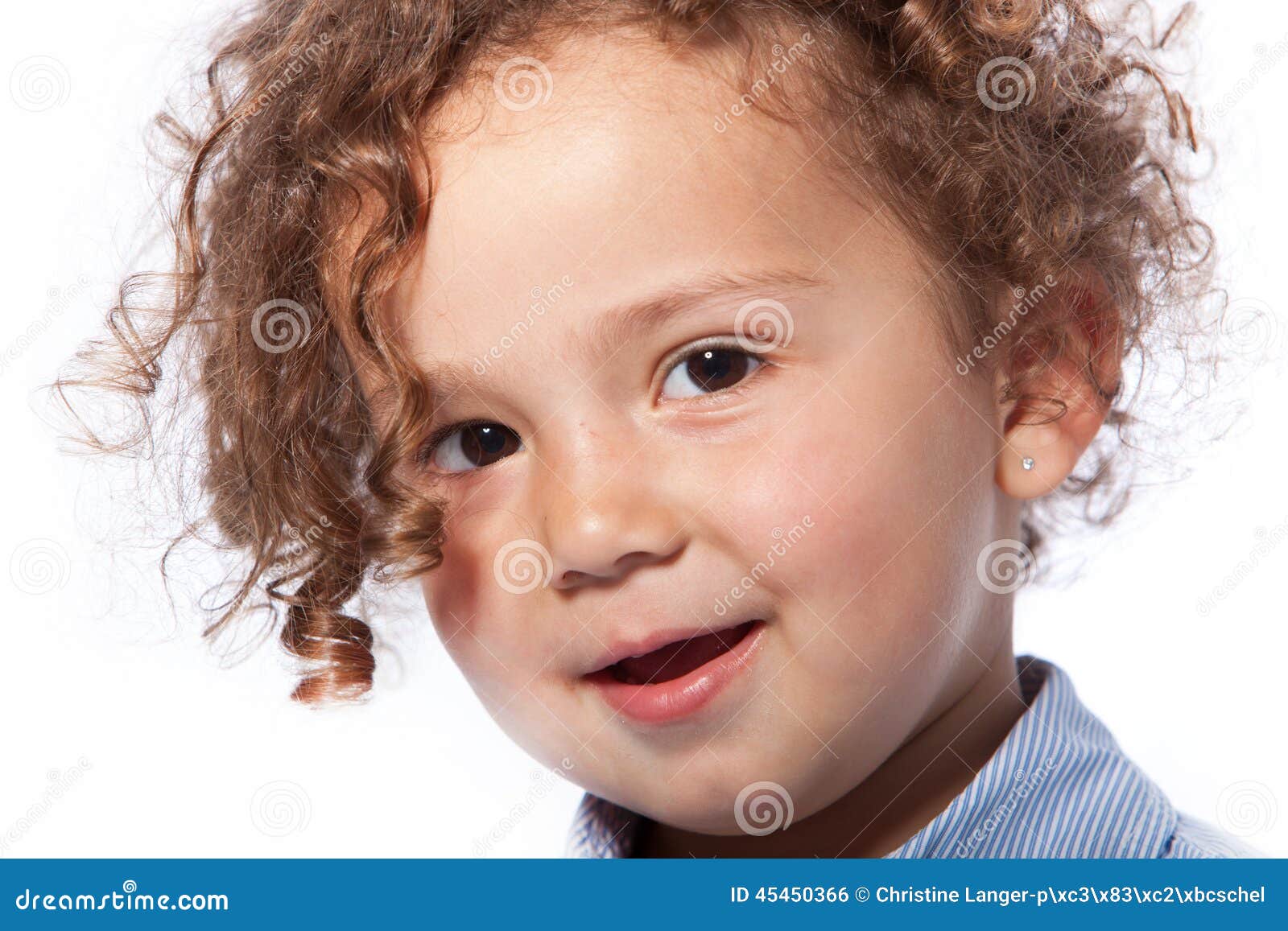 Close Up Cute Baby Face Looking at Camera Stock Photo - Image of ...