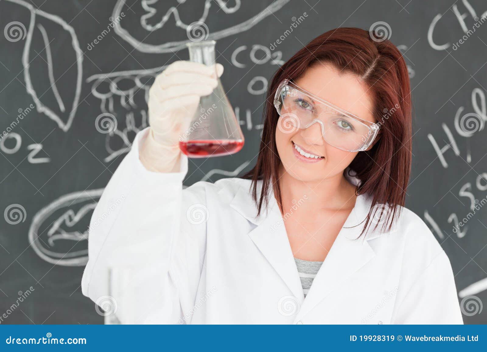 Close Up of a Cute Scientist Stock Image - Image of book, camera: 19928319