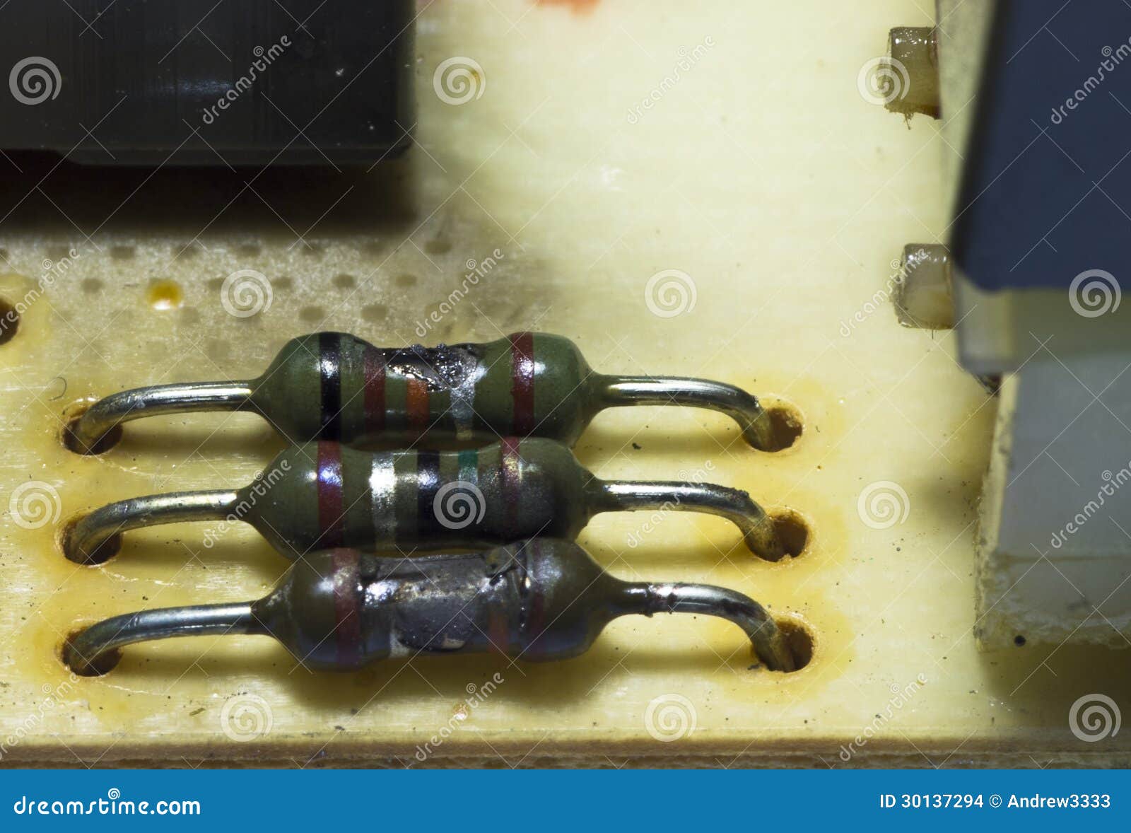 Electronic circuit stock photo. Image of hardware, technology - 30137294