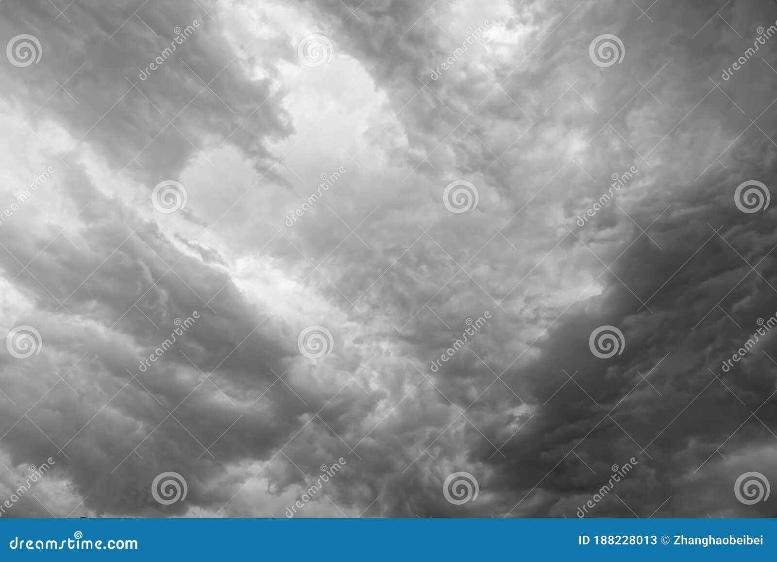 Thundercloud stock image. Image of black, cumulonimbus - 188228013