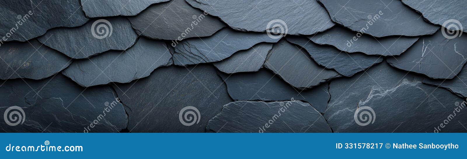Close-up of Dark Slate Tile Texture Stock Illustration - Illustration ...