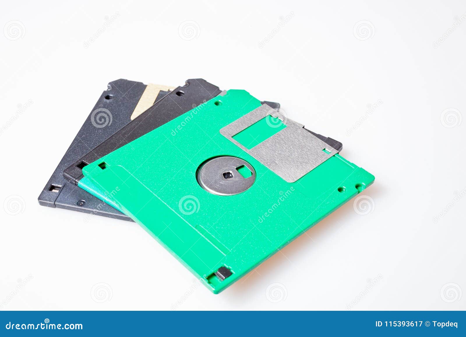 Close Up Das Disquetes Isolado No Branco Imagem de Stock - Imagem de ...