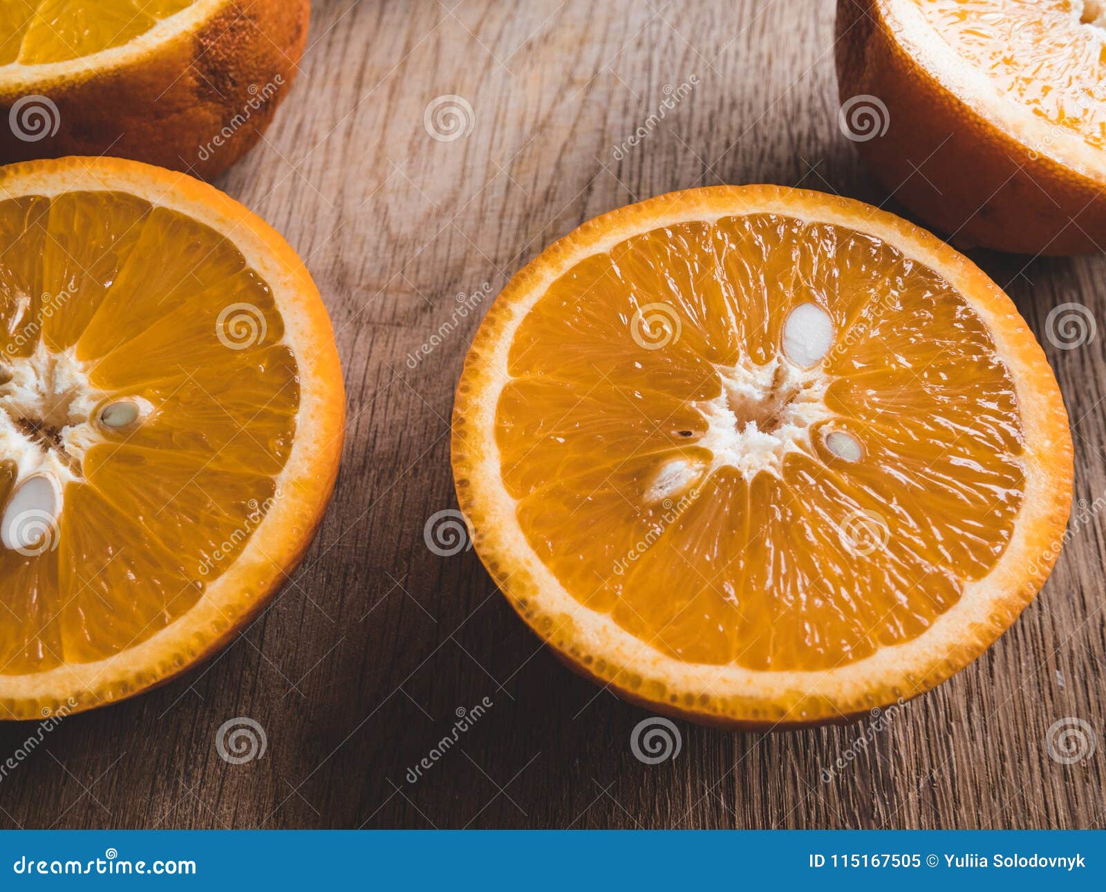 Close Up De Laranjas Cortadas Imagem de Stock - Imagem de gourmet ...