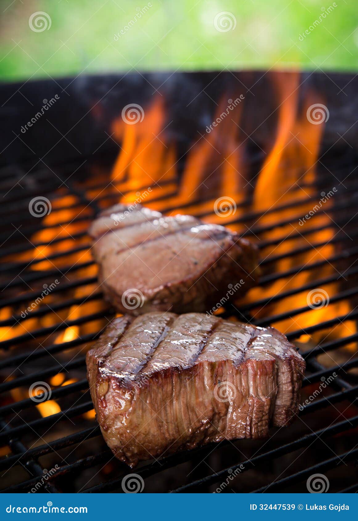 Close up de um bife imagem de stock. Imagem de biscoito - 32447539