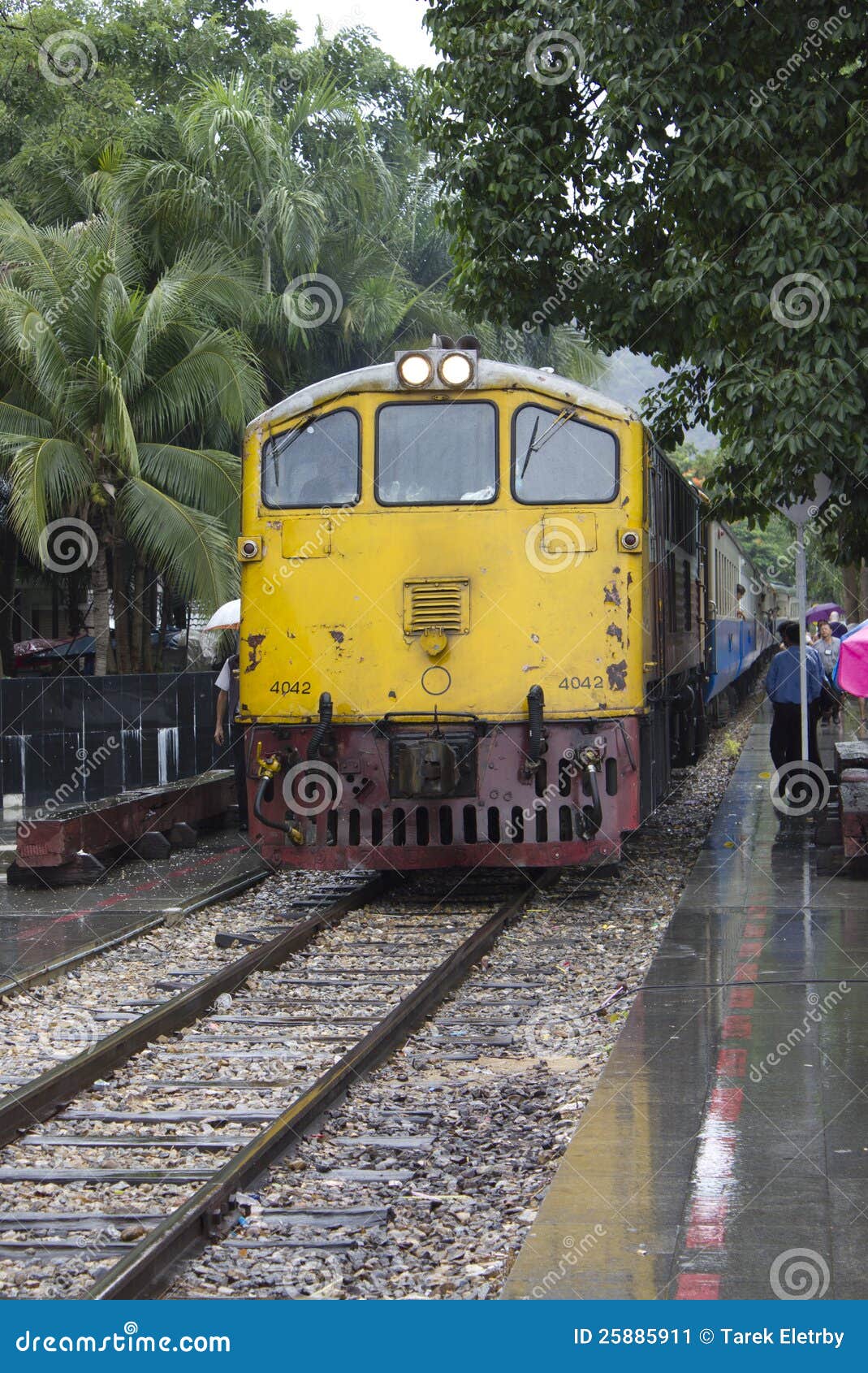 Old Bridge For Train And Ruins Royalty-Free Stock Photography ...
