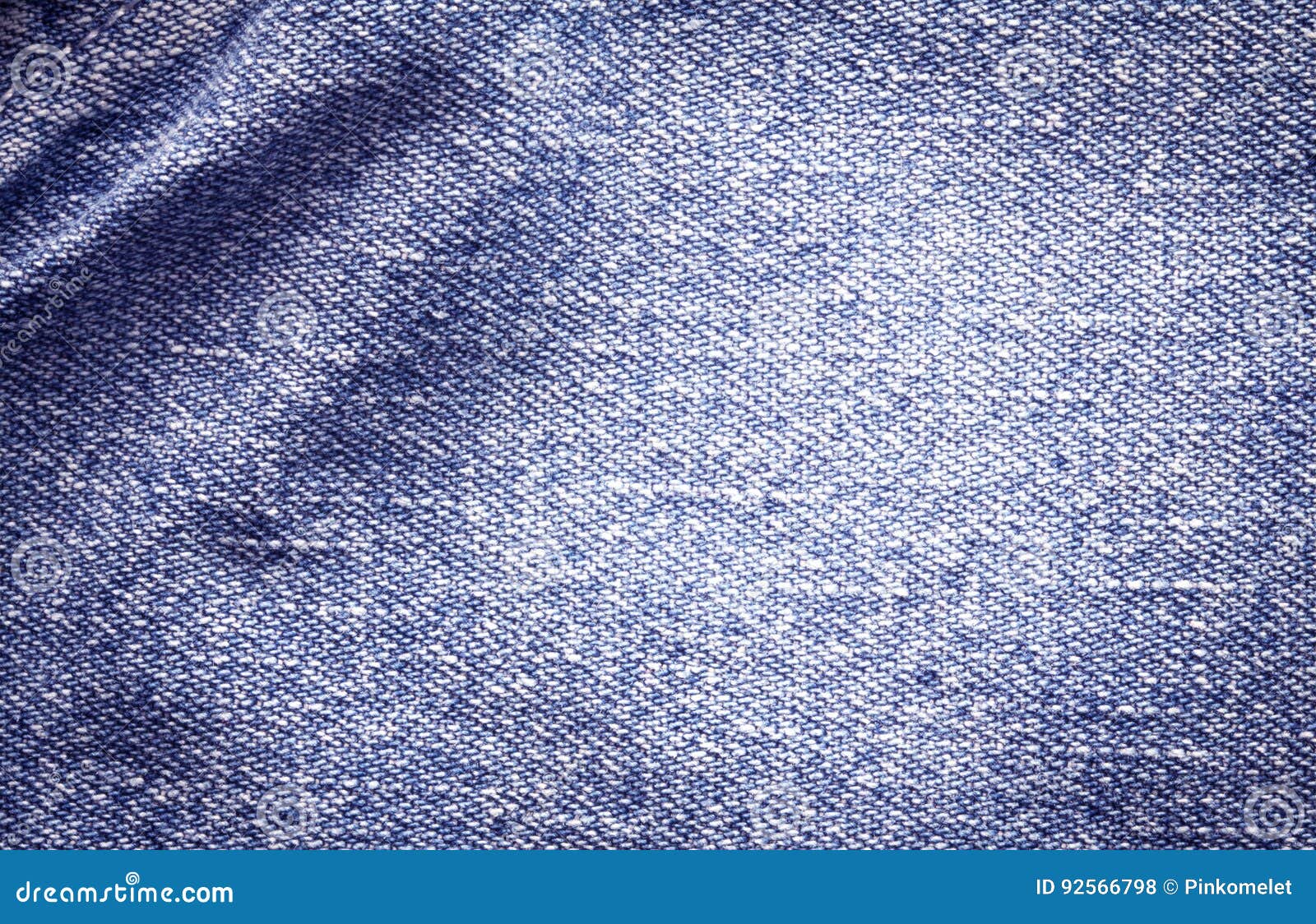 Close Up Denim Bright Blue Jeans Surface with Wave Texture Bac Stock ...