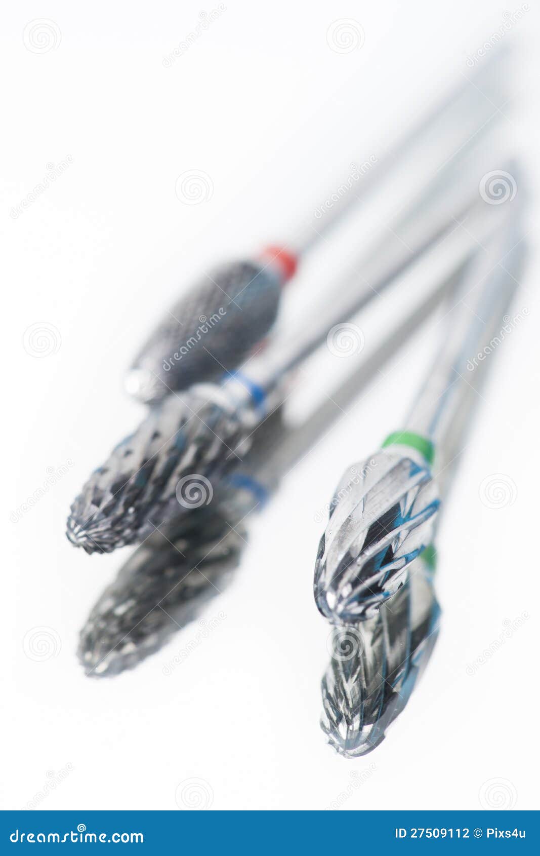 Close Up Dental Carbide Bur Tool Stock Photo - Image of razor, macro ...