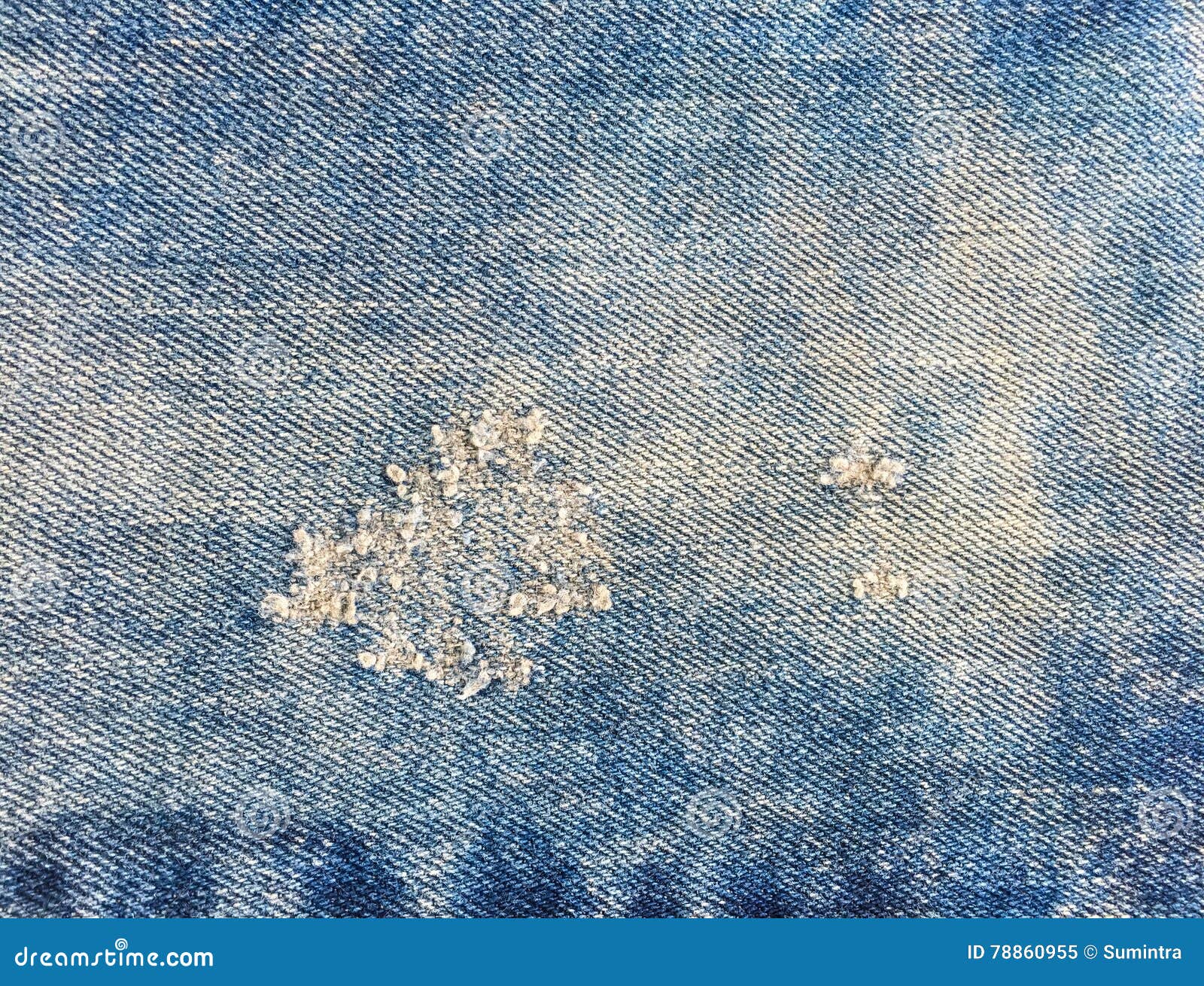 Close Up of Destroyed Torn Denim Jeans Patch Stock Image - Image of ...