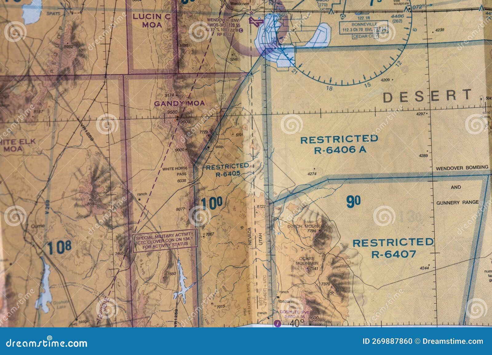 Restricted Airspace Map Restricted Airspace Map