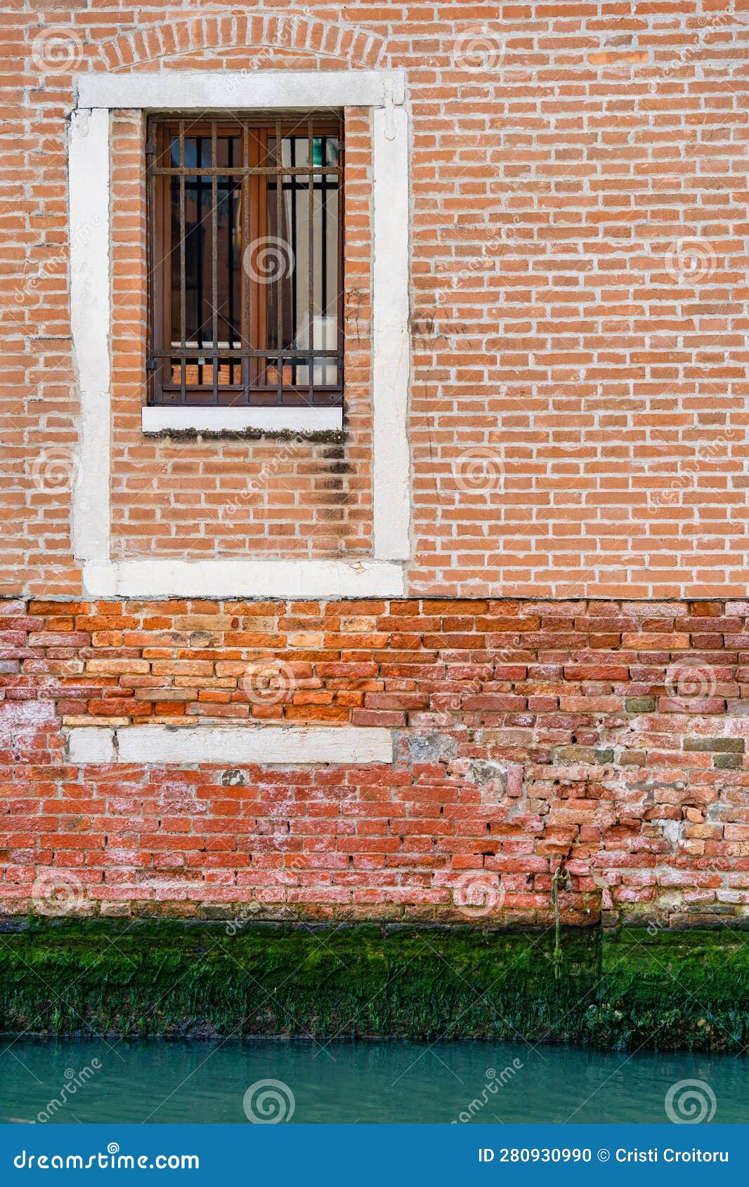 Close Up Detail with Old Medieval Architecture Venetian Window Stock ...