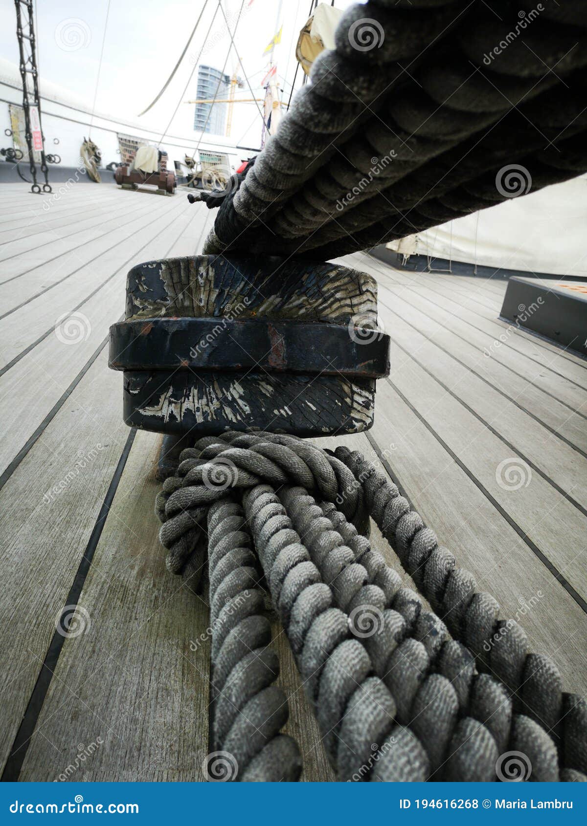 Close Up of a Detail from a Ship Stock Photo - Image of nautical, full ...