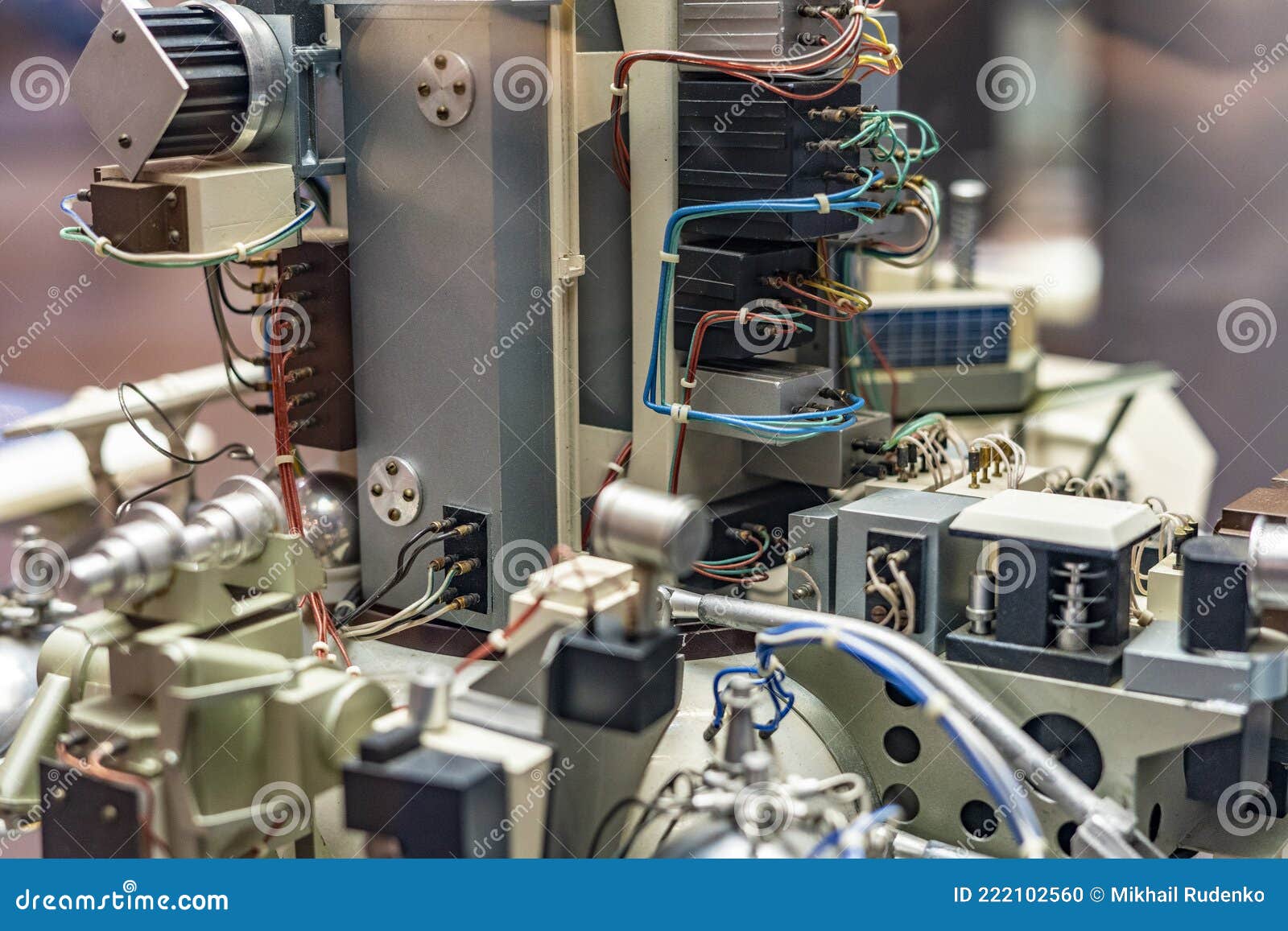 Close Up Detail of Spacecraft. Part of the Rocket Ship Engine F Stock ...