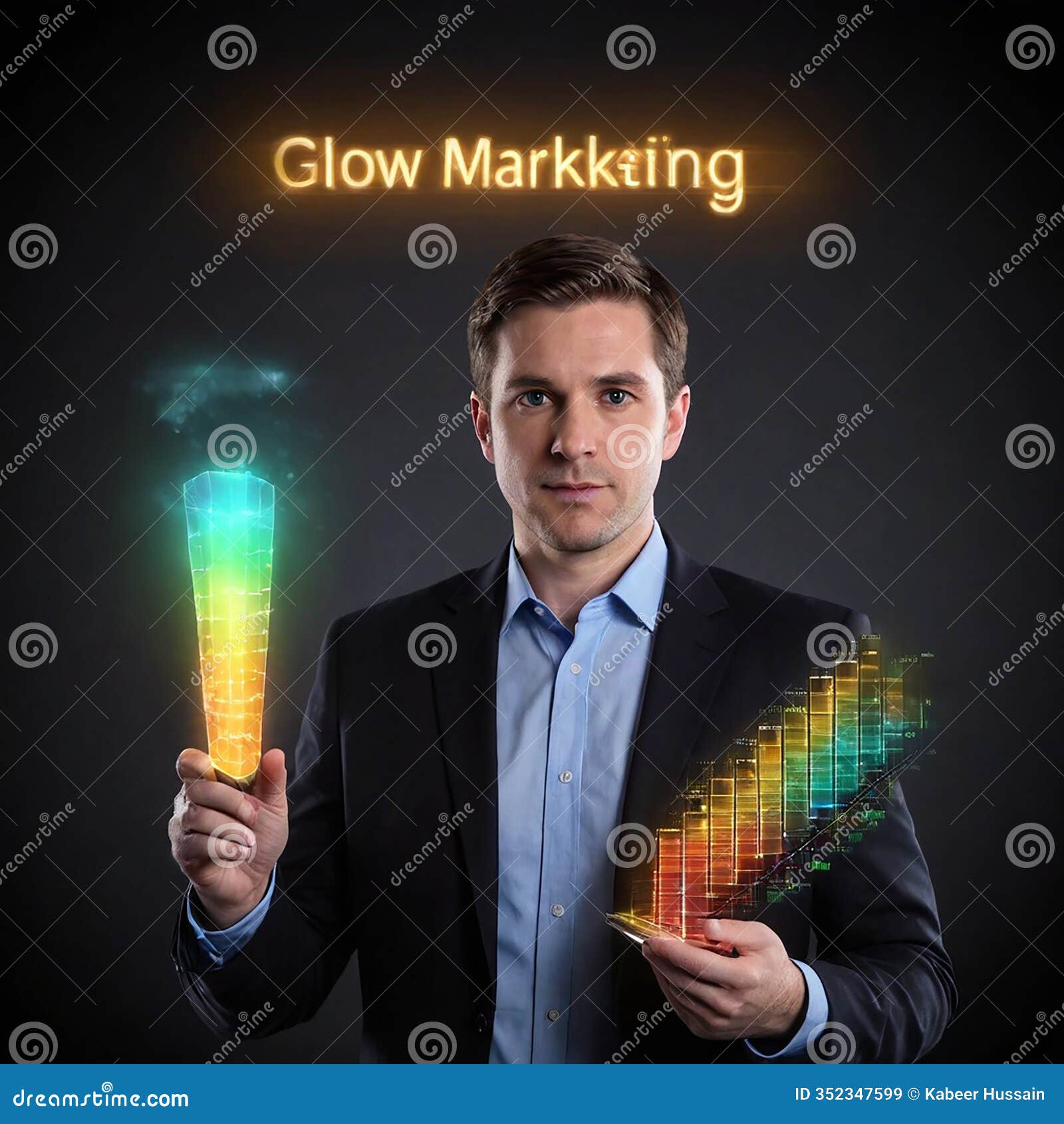 Close Up of Developer Team Using Mind Map To Brainstorm Idea. Top View ...