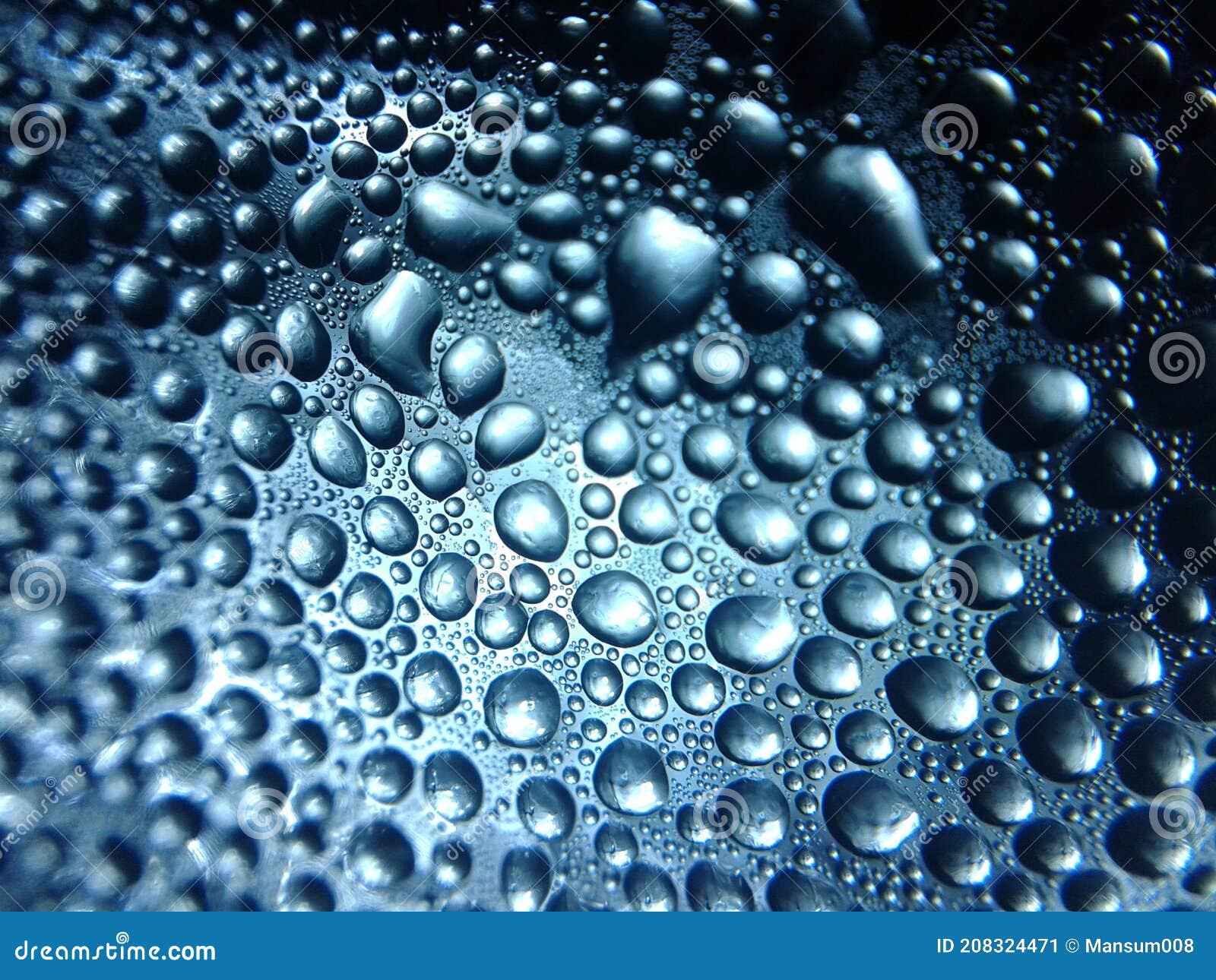 Dew drop on plastic plate stock image. Image of black - 208324471