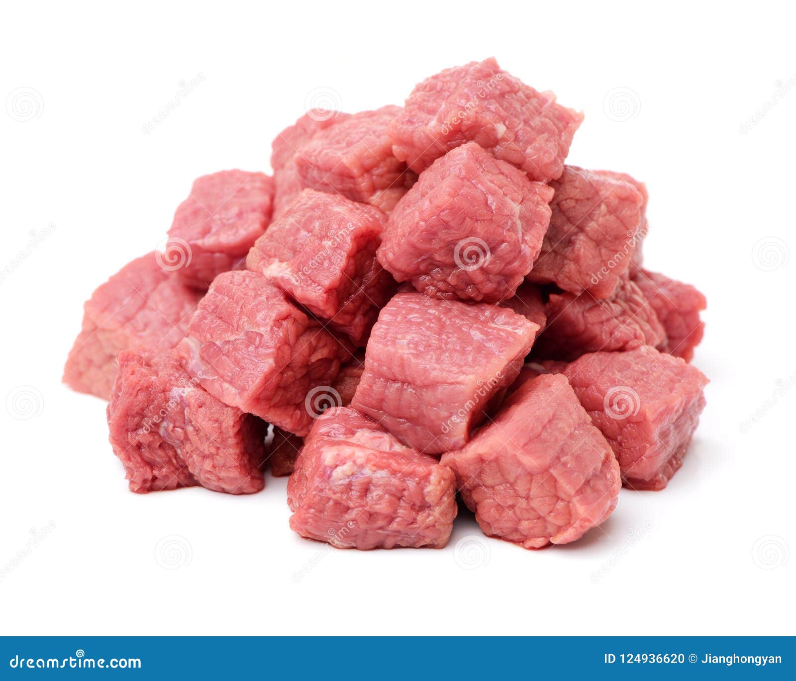 Close up of diced raw beef stock photo. Image of parsley - 124936620