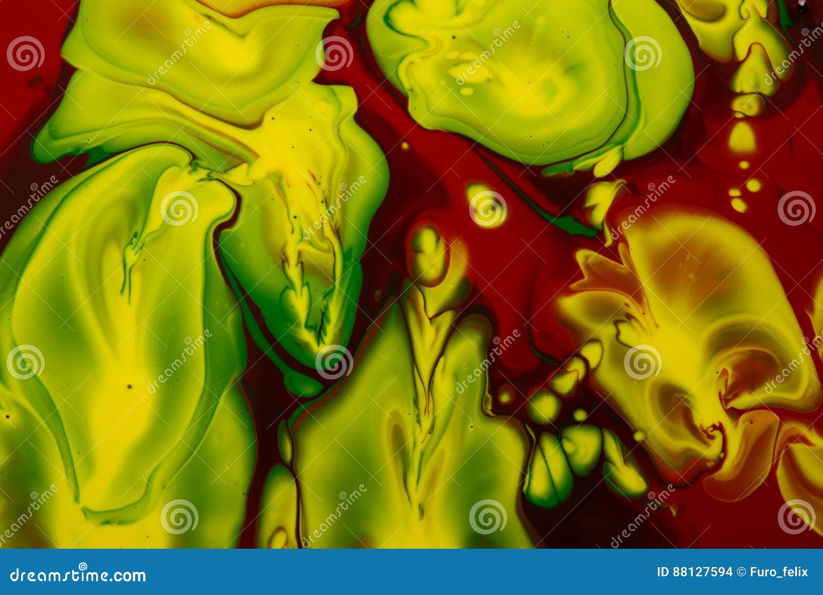 Close Up of Different Color Paint Stock Photo - Image of creative ...