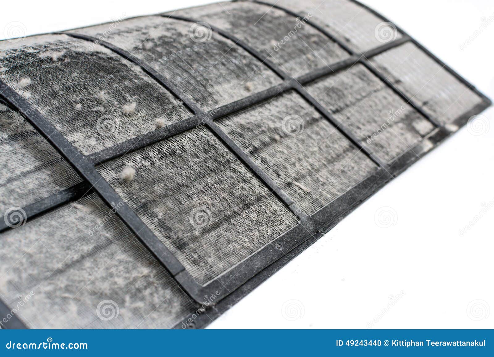 Close Up Dirty Air Conditioner Filter Stock Photo - Image of isolate ...