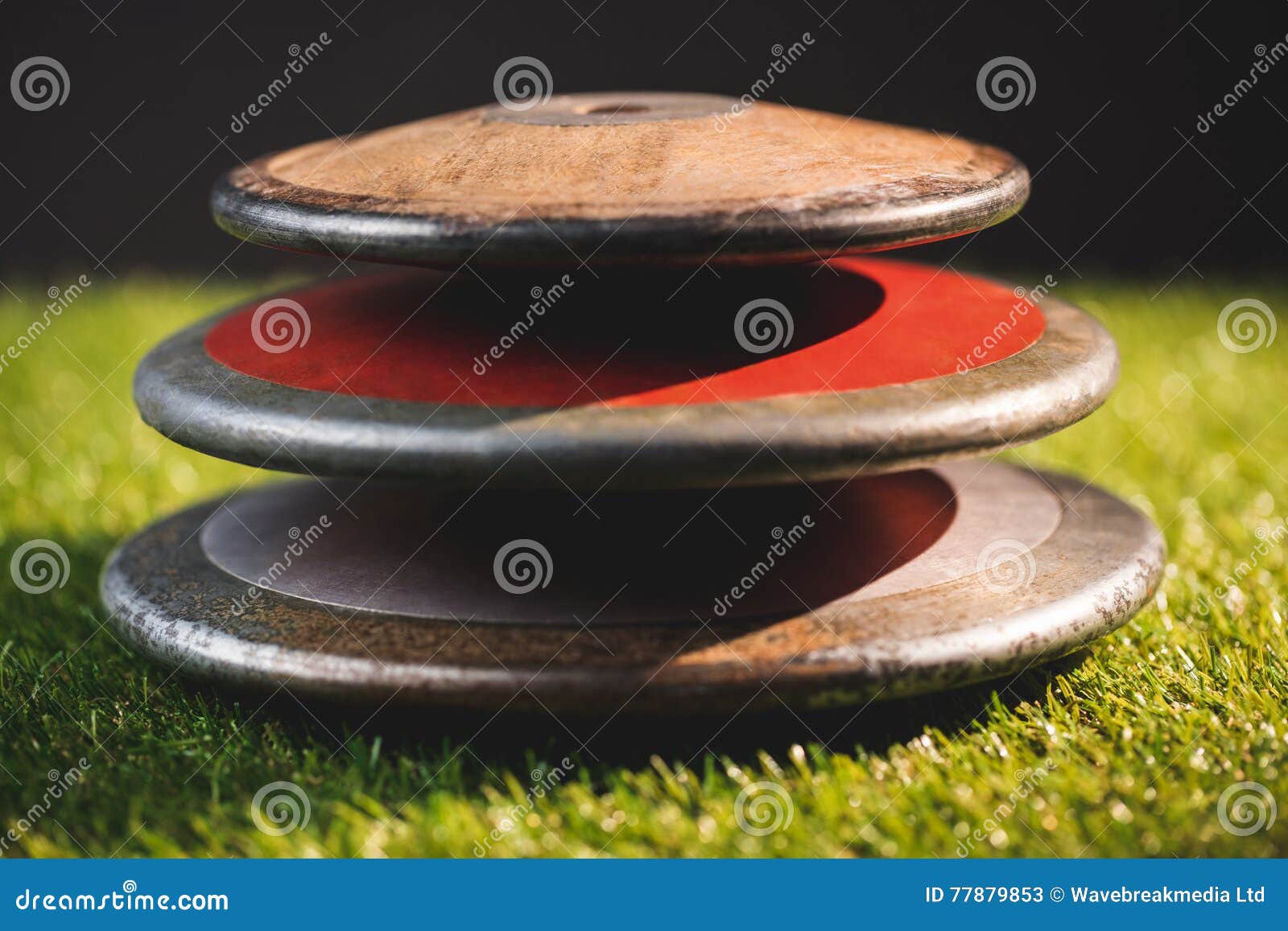 Close up of discuses stock image. Image of discus, athlete - 77879853