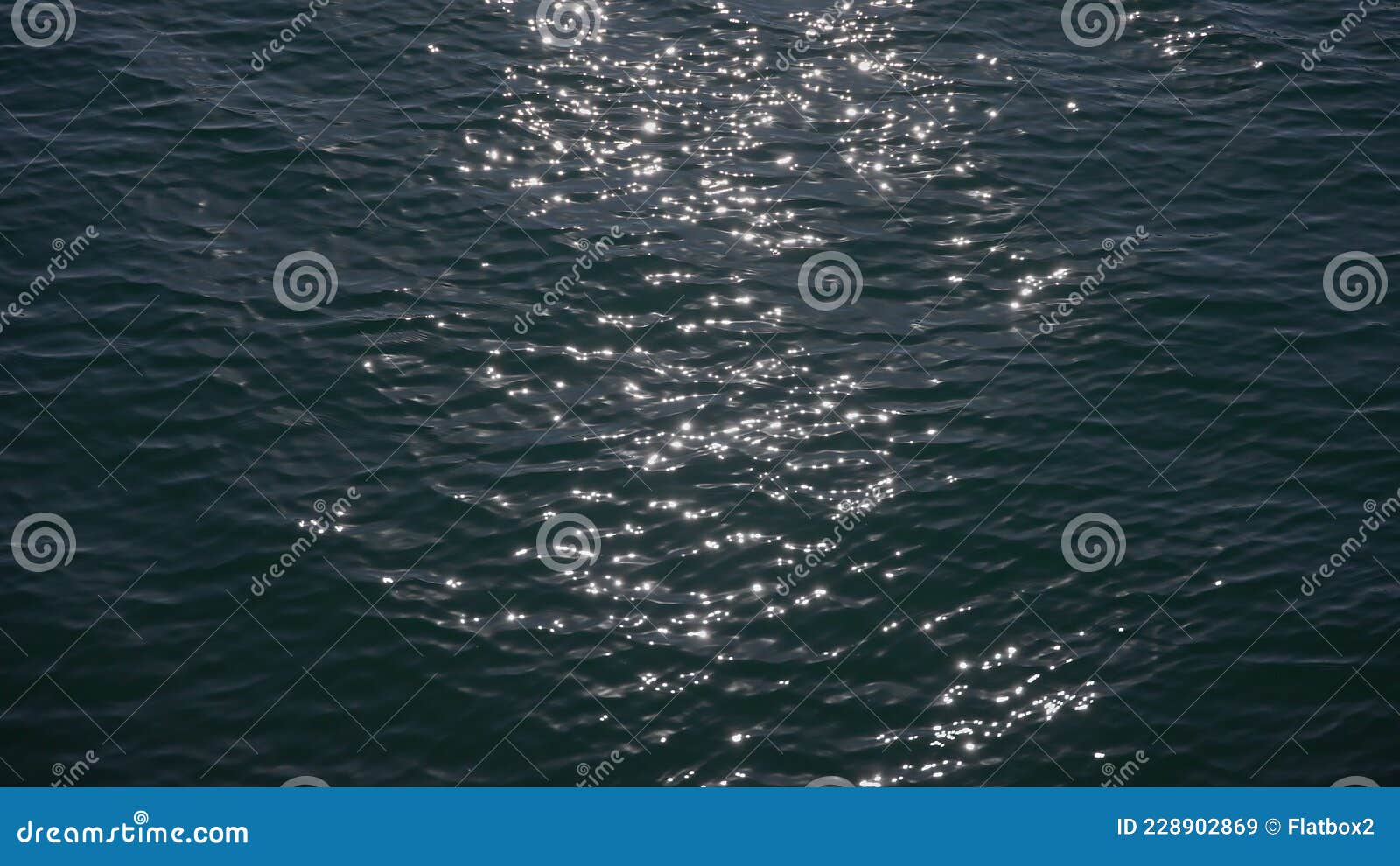 Close Up of Disturbed Blue Ocean Water Surface. Stock Image - Image of ...