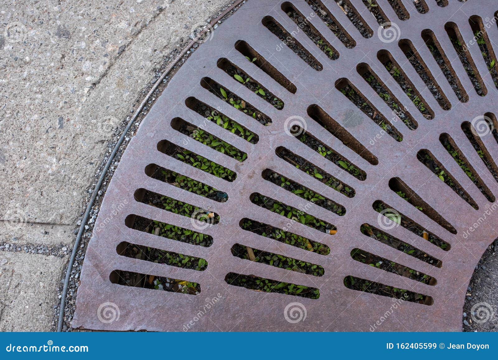 Close-up and Dive View of a Manhole Stock Image - Image of close, metal ...