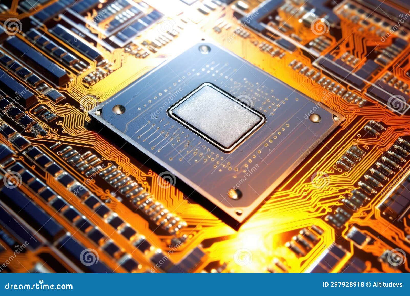 Close-up of a dlp chip stock photo. Image of digital - 297928918