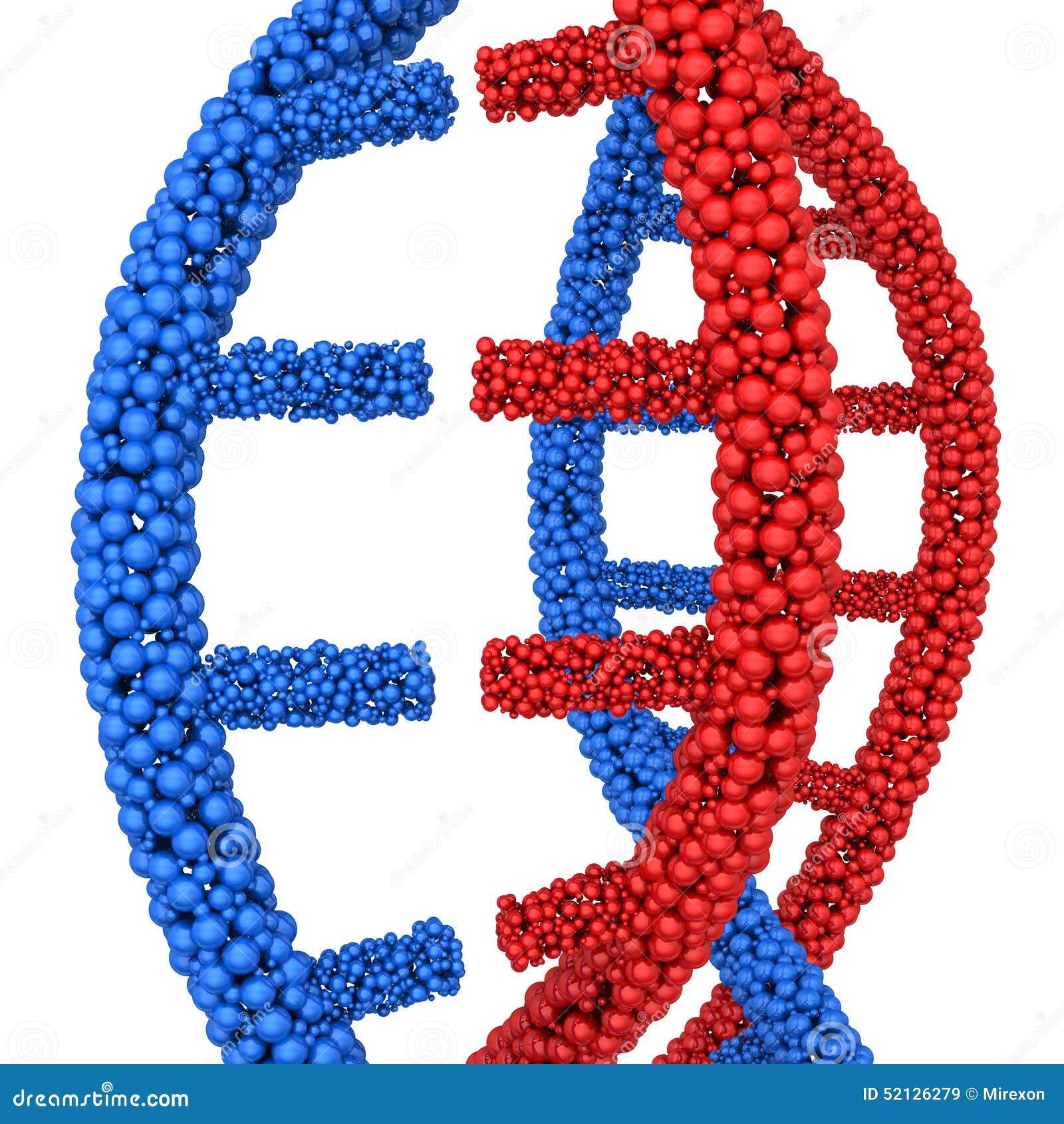 Close-up of the DNA stock illustration. Illustration of blue - 52126279