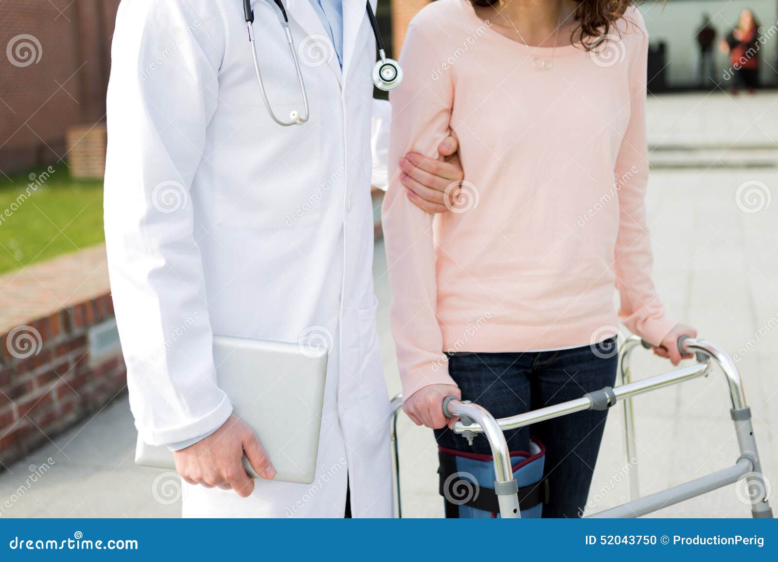 Close Up of a Doctor Helping Patient Stock Photo - Image of operation ...