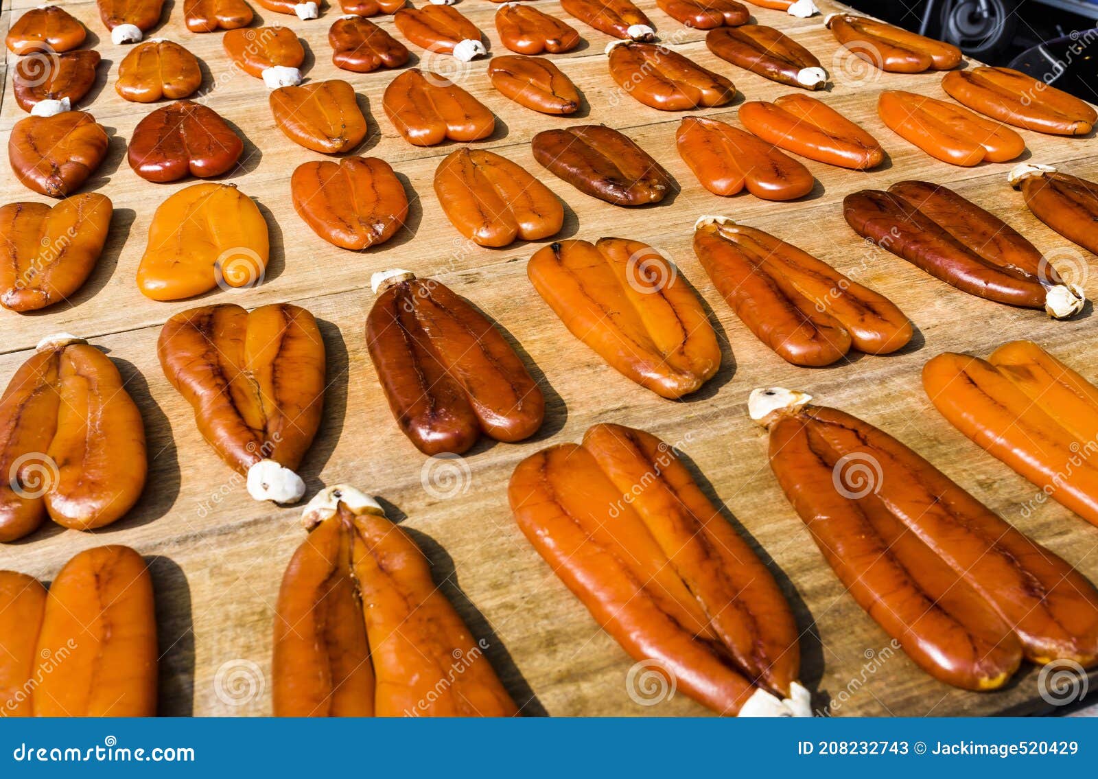 Dried Mullet Roe on the Table Stock Image - Image of luxury, harvest ...