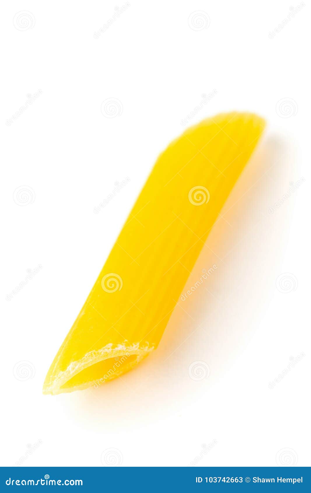 Close Up of Dried, Raw, Uncooked Penne Pasta Stock Image - Image of ...