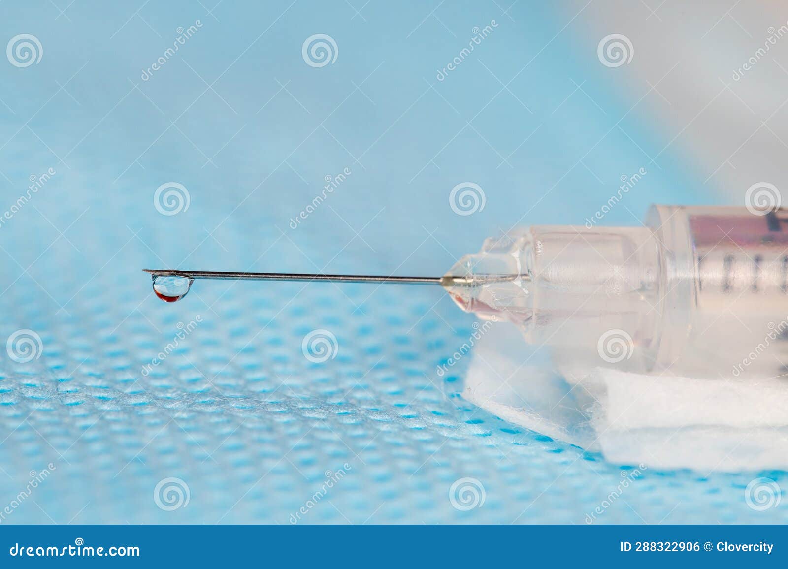 Close-up of Drop on a Syringe Stock Photo - Image of hypodermic ...