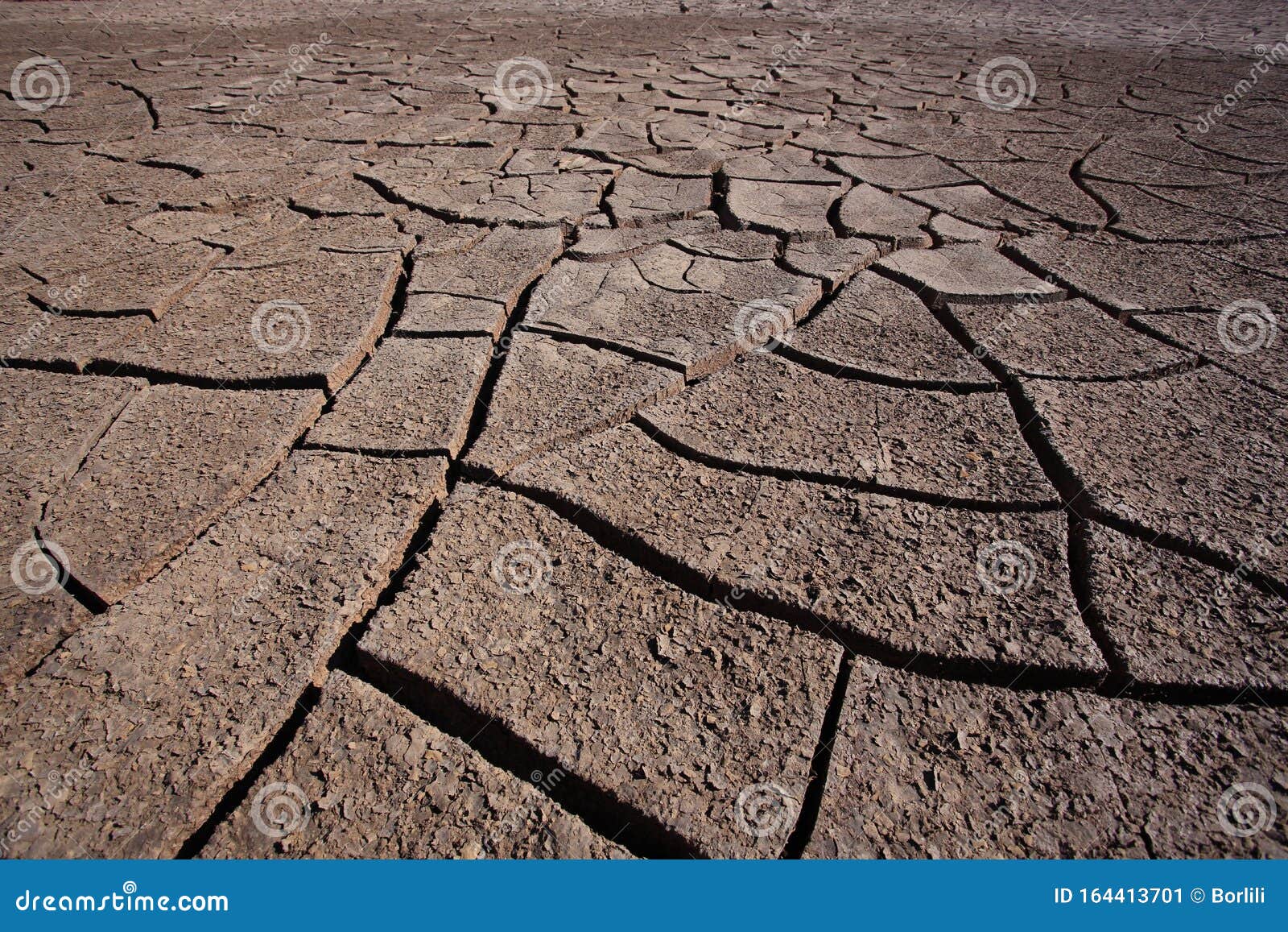 Cracked Earth on Atacama Desert Stock Image - Image of environment ...