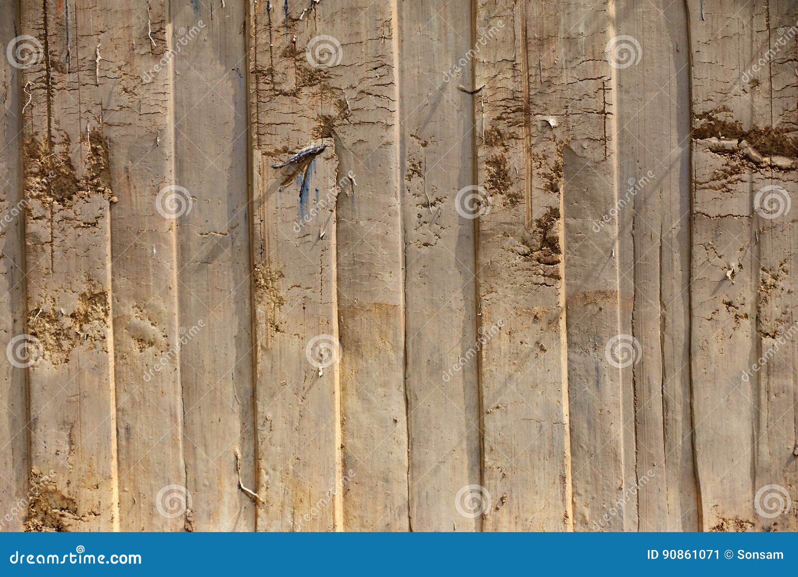 Close Up of Earth Pattern, Vertical Lines Stock Image - Image of effect ...