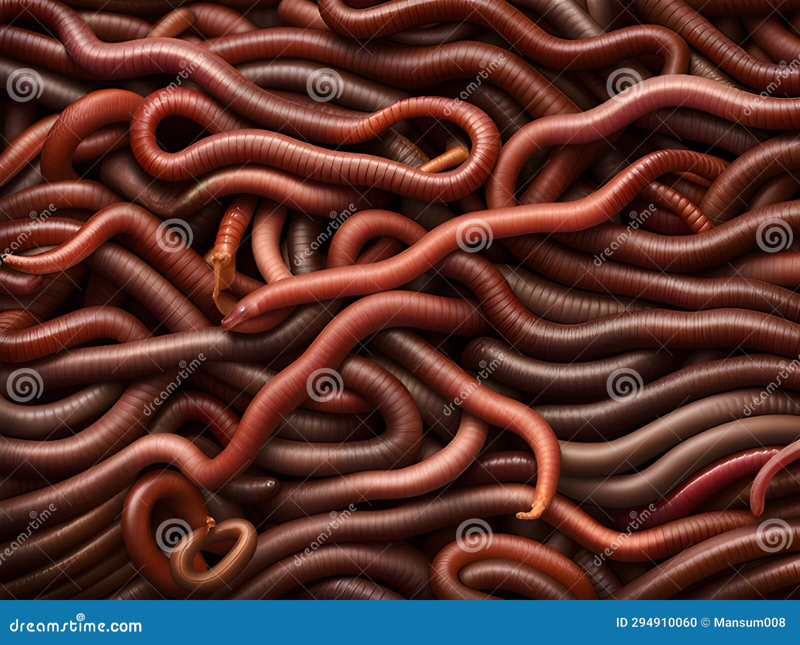 3D Render Of Earthworm Royalty-Free Stock Photography | CartoonDealer ...