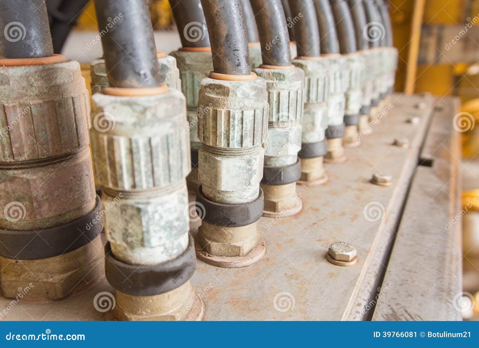 Close up electric wire stock image. Image of installation - 39766081