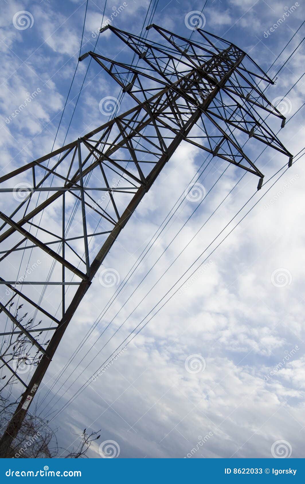 Electrical Pylon Royalty-Free Stock Image | CartoonDealer.com #17450698