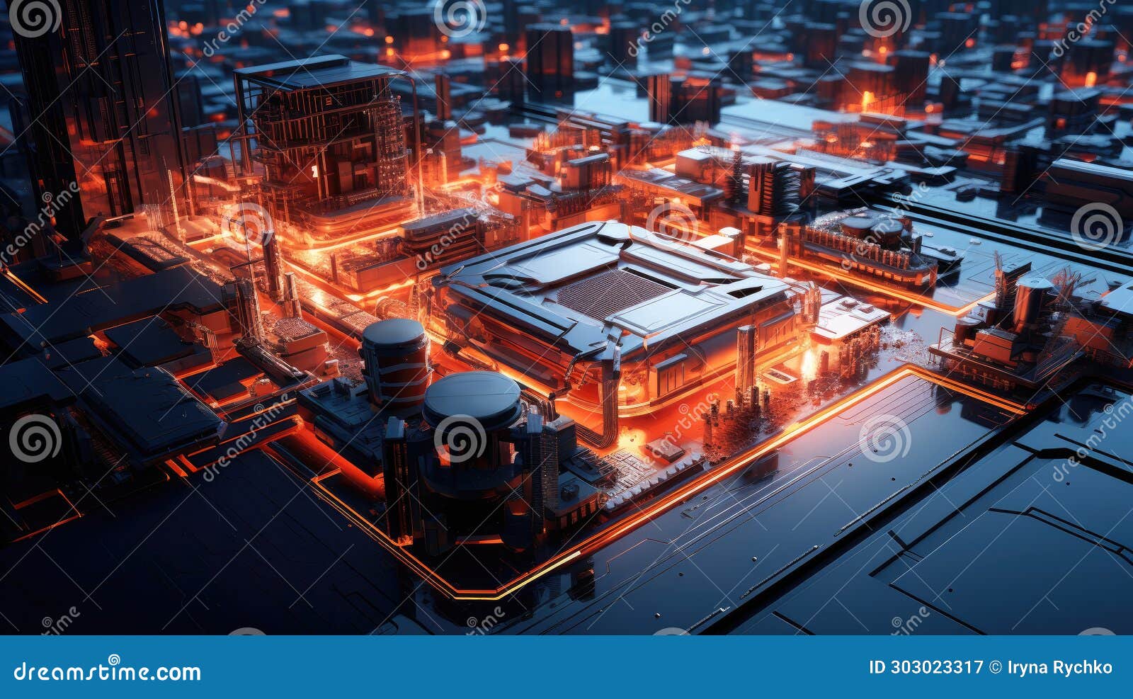 Close-up of Electronic Computer Hardware Technology. Stock Image ...