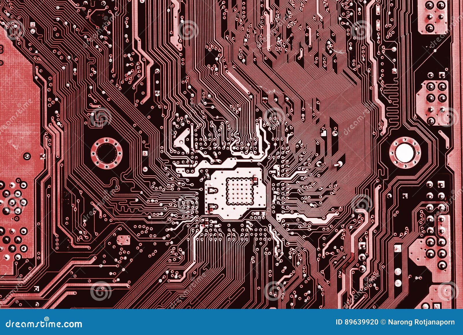 Close Up of Electronics Circuit Mainboard Stock Photo - Image of main ...