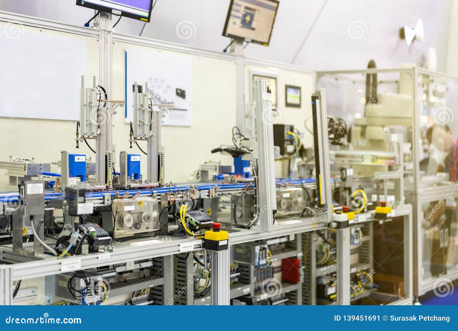 Close Up Emergency Stop Switch and Programmable Logic Controller Plc of ... Close Up Emergency Stop Switch and Programmable Logic Controller Plc of ...