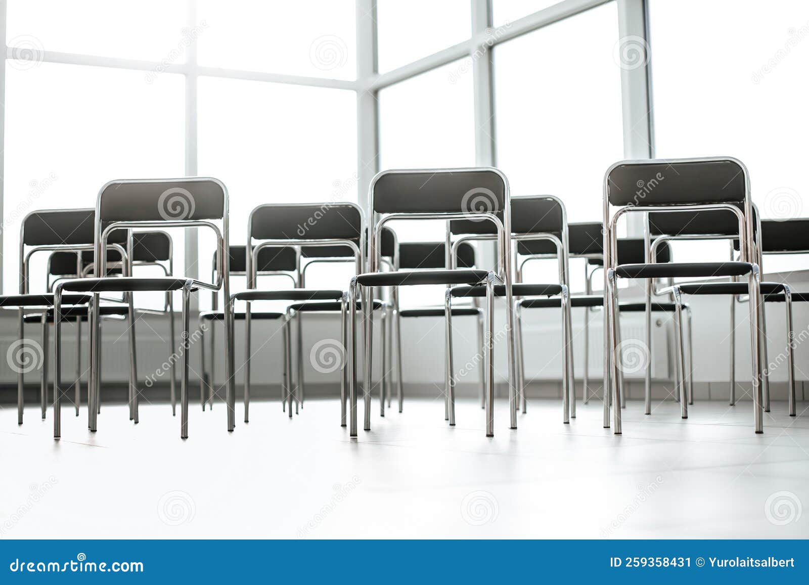 Close Up. Empty Conference Room. Photo with Copy Space Stock Image ...