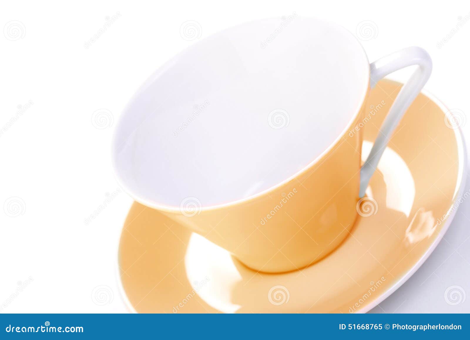 Close up of empty cup stock image. Image of dishware - 51668765