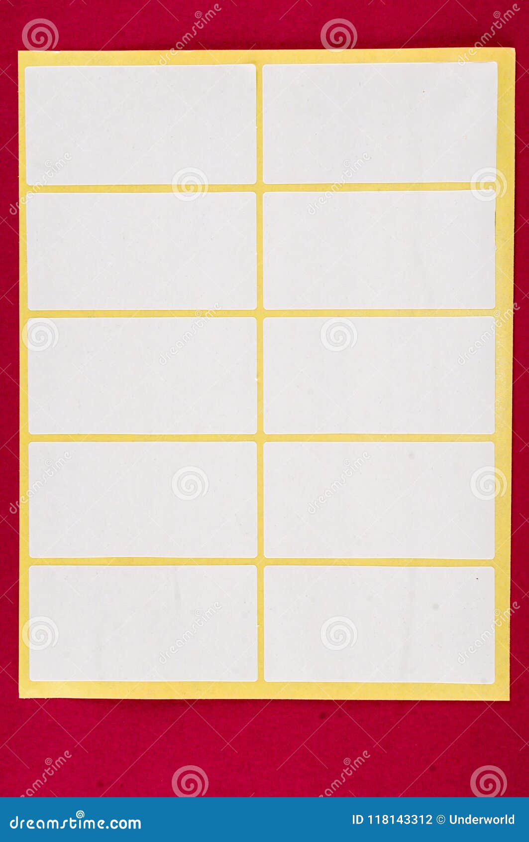 Close-up of empty labels stock photo. Image of vintage - 118143312