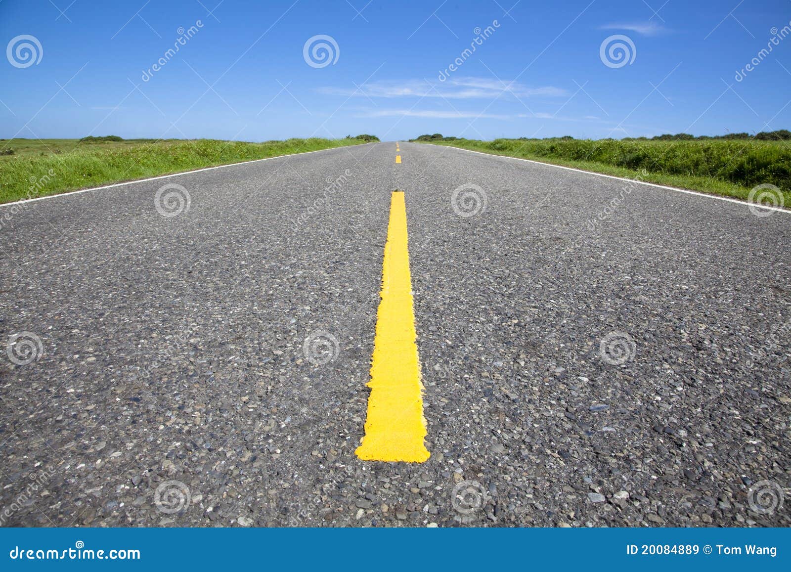 Close up of empty road stock image. Image of beautiful - 20084889