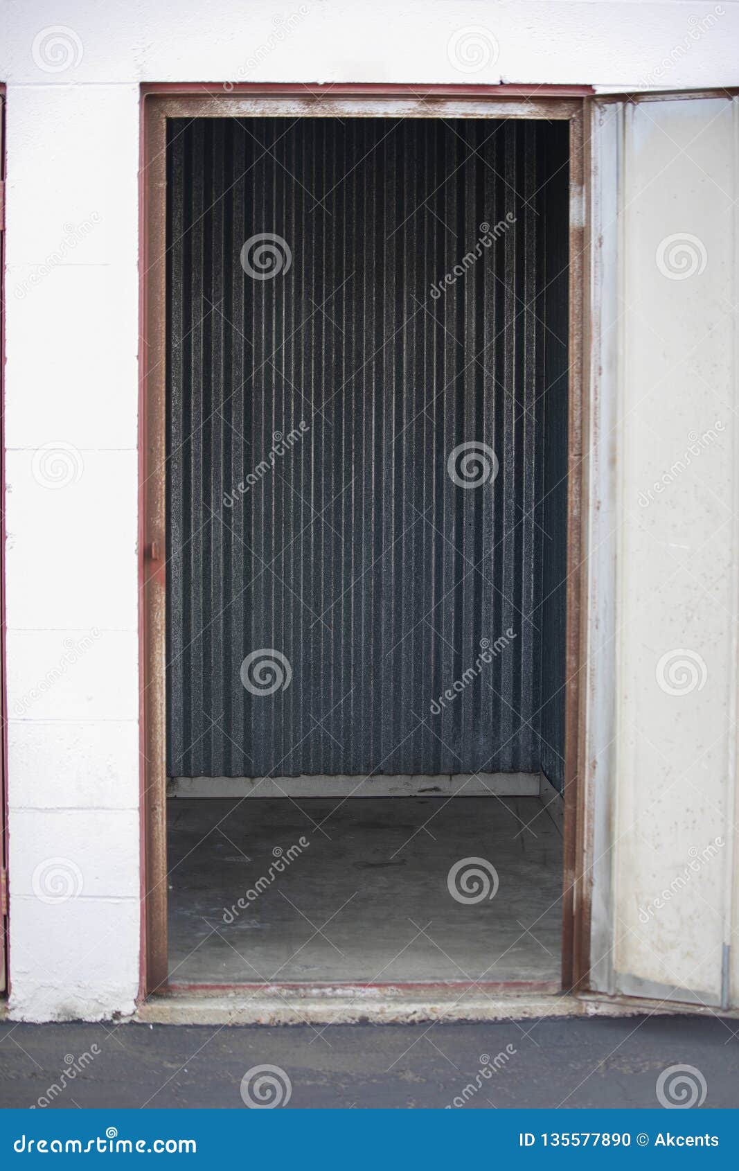 Self storage units stock photo. Image of doors, lock - 135577890