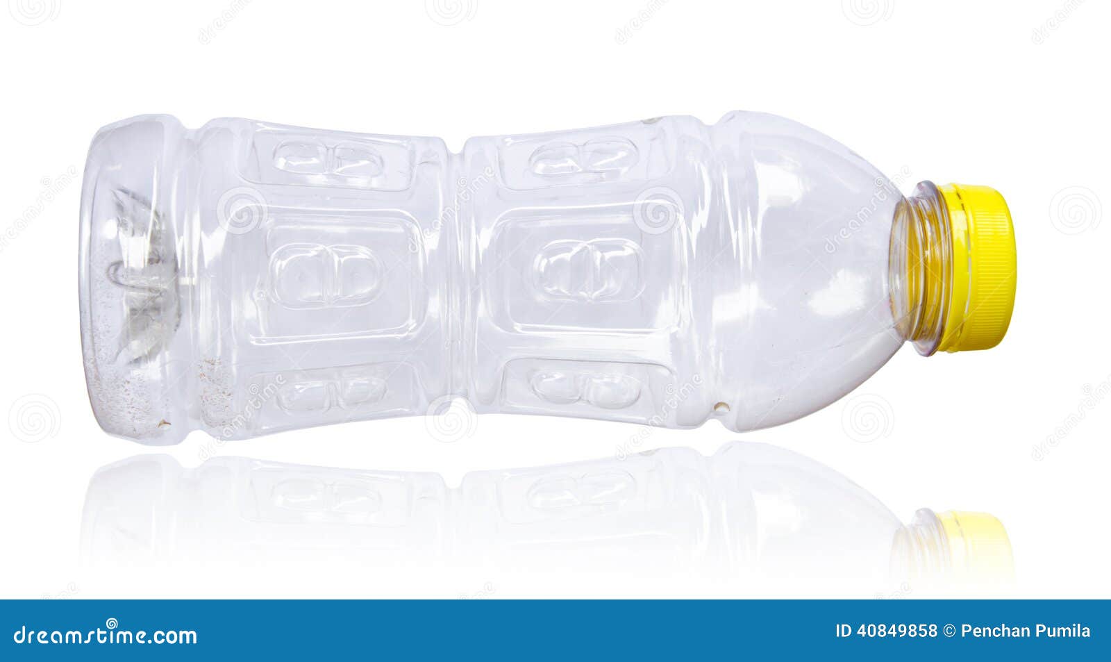 Close Up Of An Empty Used Plastic Bottle Stock Photo - Image of ...