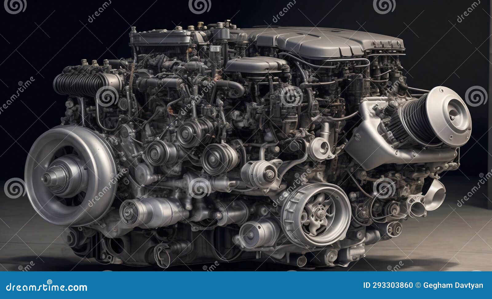 Close-up of a Engine of a Car, Car Engine, Engine Background, Car ...