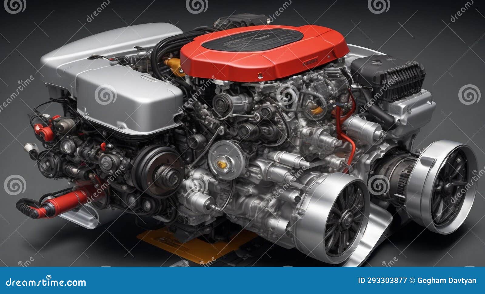 Close-up of a Engine of a Car, Car Engine, Engine Background, Car ...