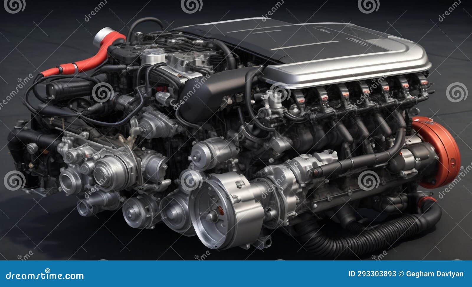Close-up of a Engine of a Car, Car Engine, Engine Background, Car ...